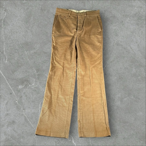 Farah | Pants | Vintage Farah Pants Men 32x32 Tan Corduroy Flare Bell ...